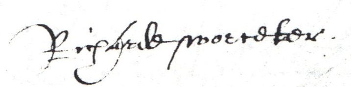 The Worcester Family - Signatures